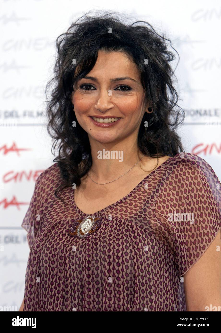 Lebanese director Dima El-Horr poses during a photocall to present the ...
