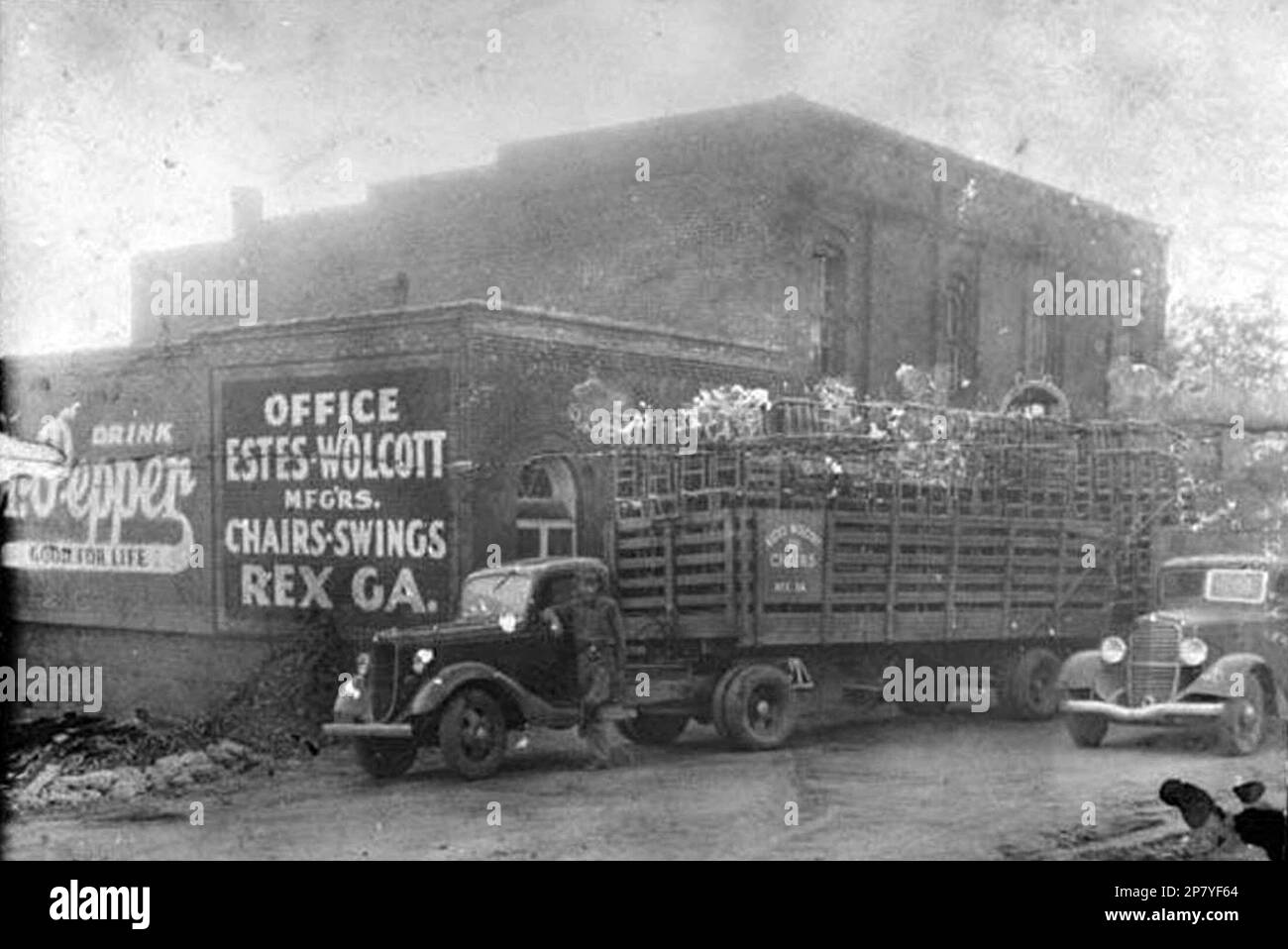 This photo shows Estes Furniture in Rex, GA. circa 1924. (AP Photo/AJC ...