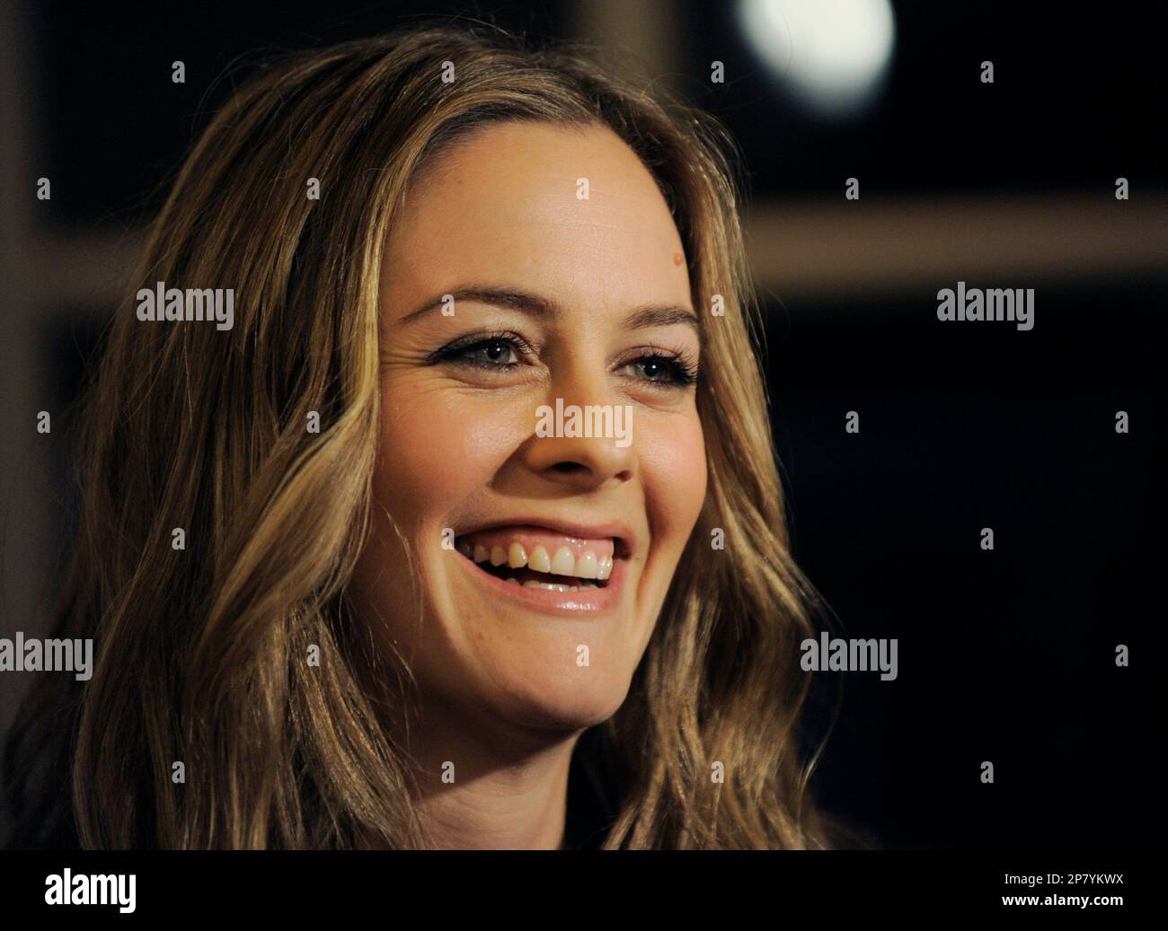 Actress Alicia Silverstone arrives for her book launch party for "The ...