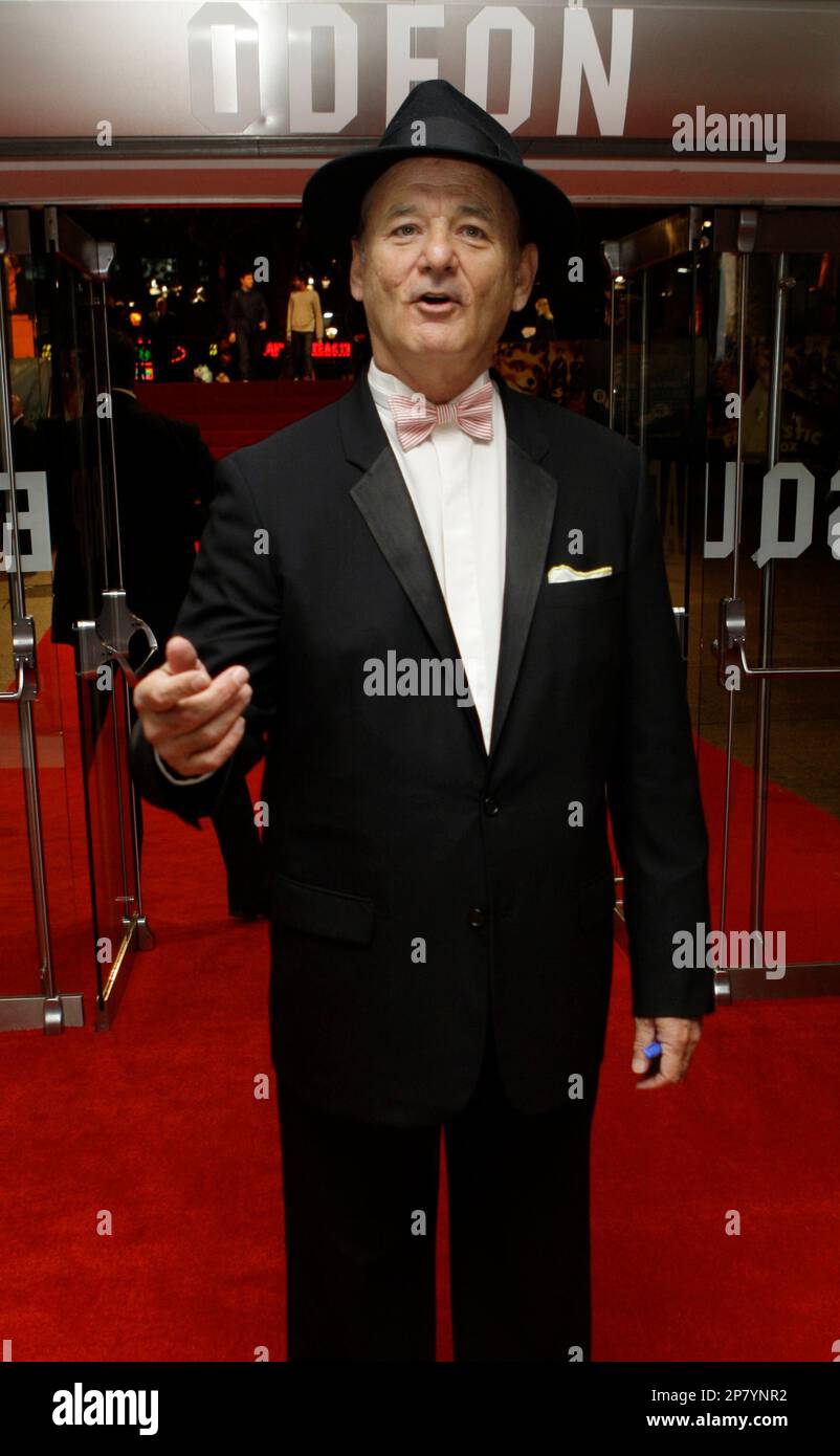 U.S. actor Bill Murray arrives for the World Premiere of the film ...