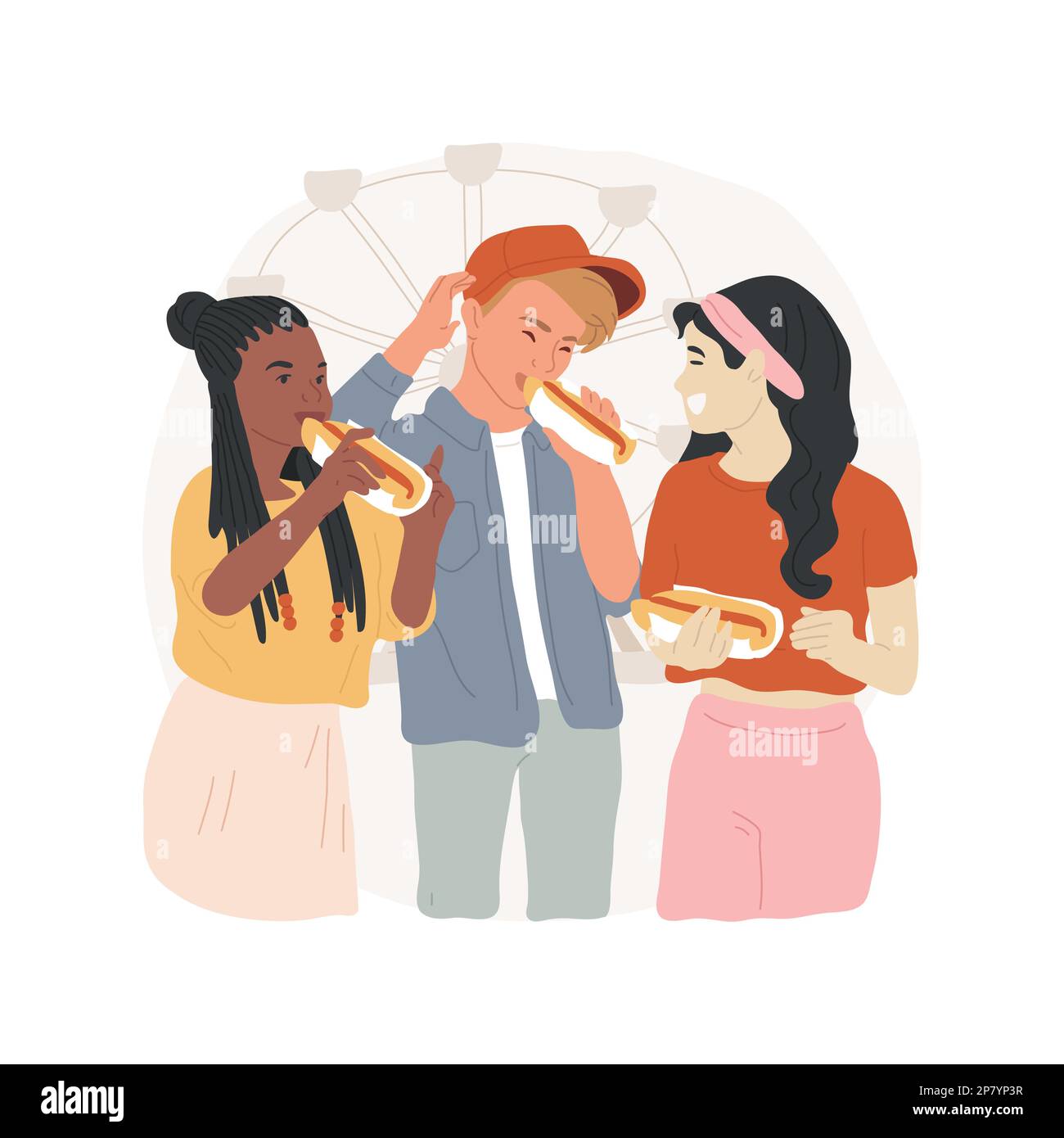 Hangout With Friends Cartoon