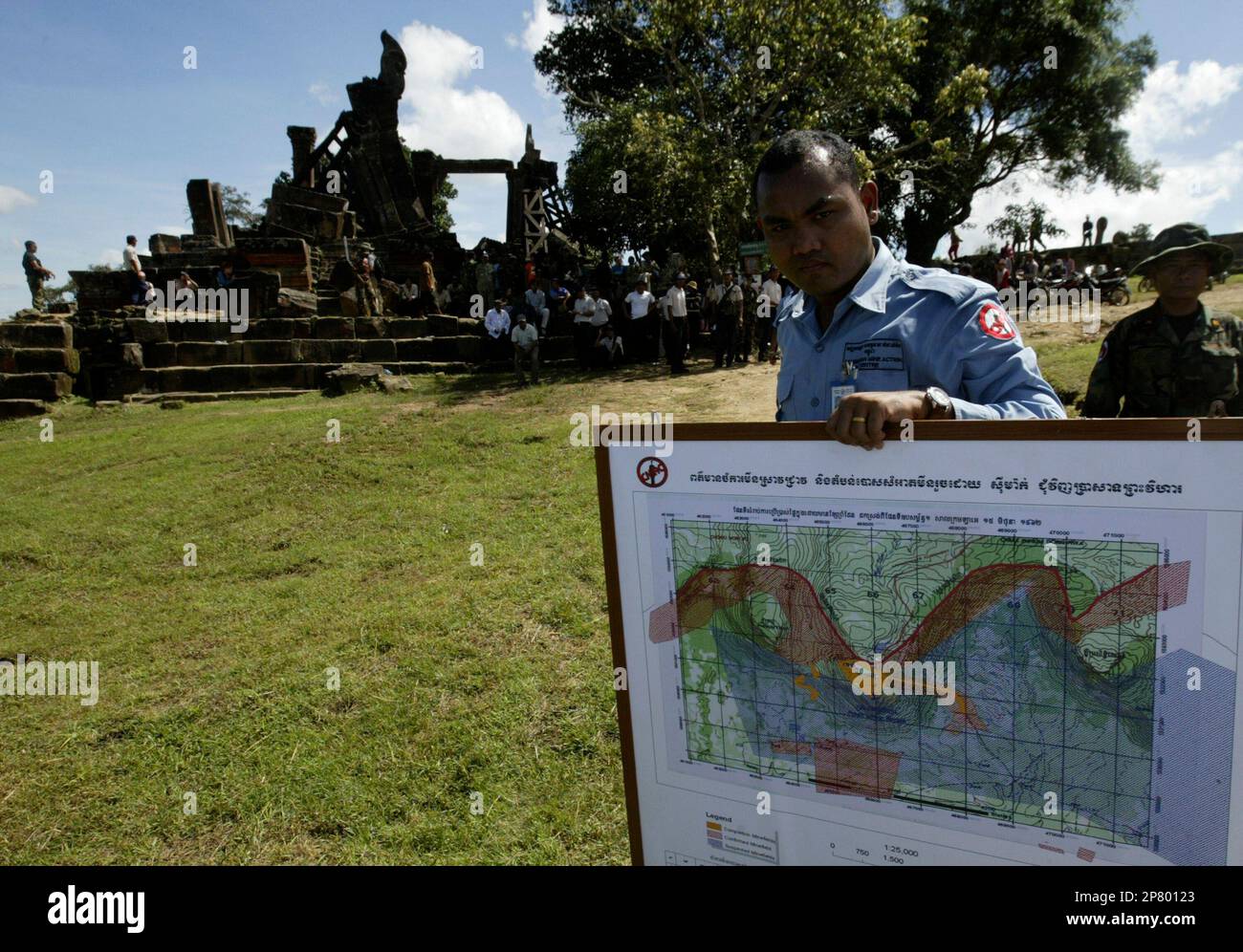 Preah Vihear Temple Map