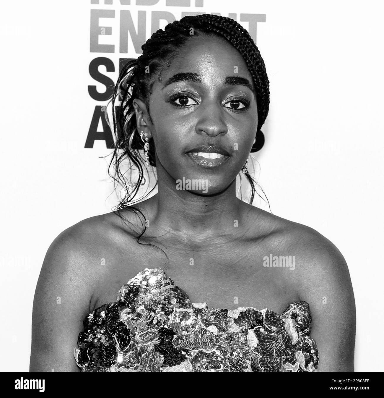 Santa Monica, California - March 04, 2023: Ayo Edebiri attends the 2023 ...