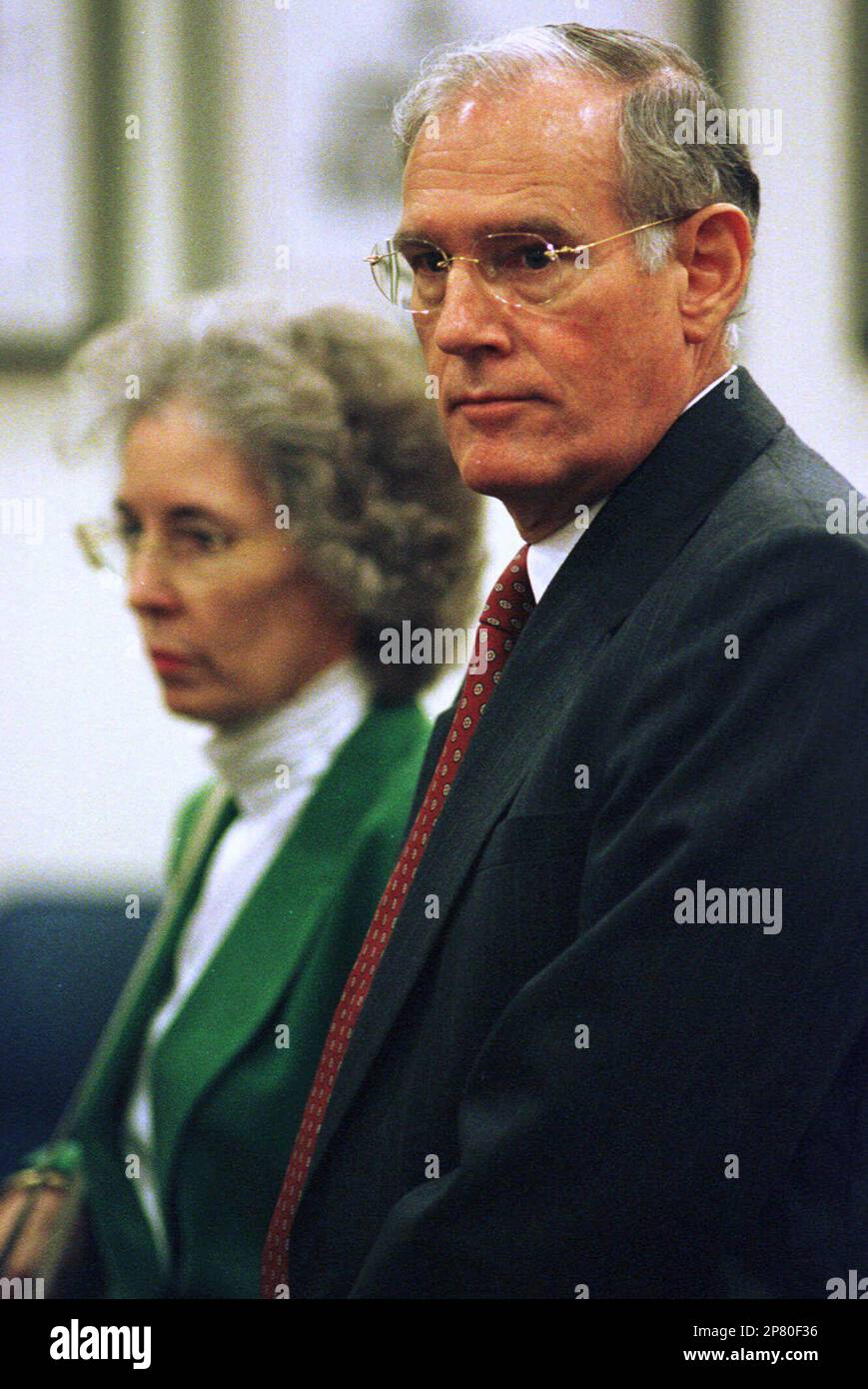 FILE - In an Oct. 2, 2000 file pool photo, E. Pierce Marshall, son of ...
