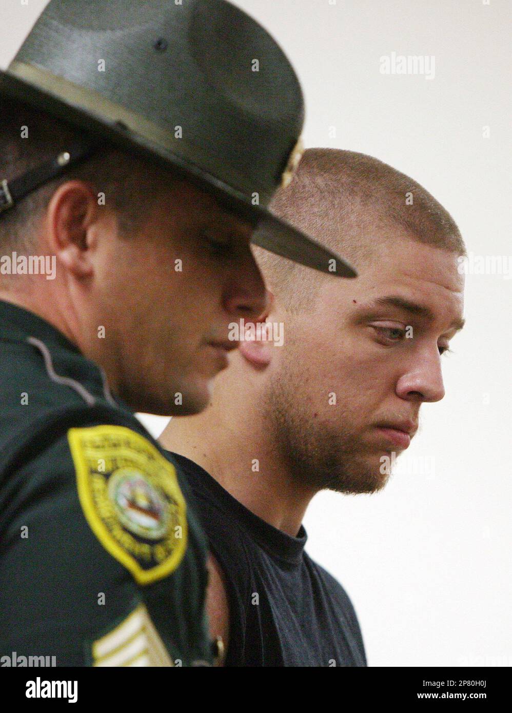 Christopher Gribble, 19, during his arraignment in District Court in ...