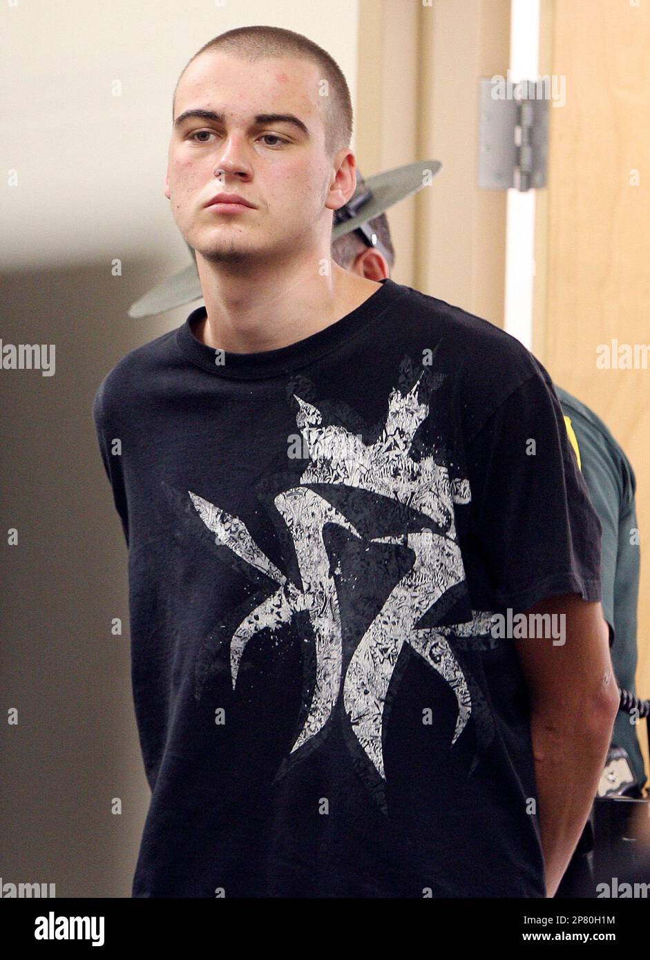 Seventeen-year-old Steven Spader arrives for his arraignment in ...