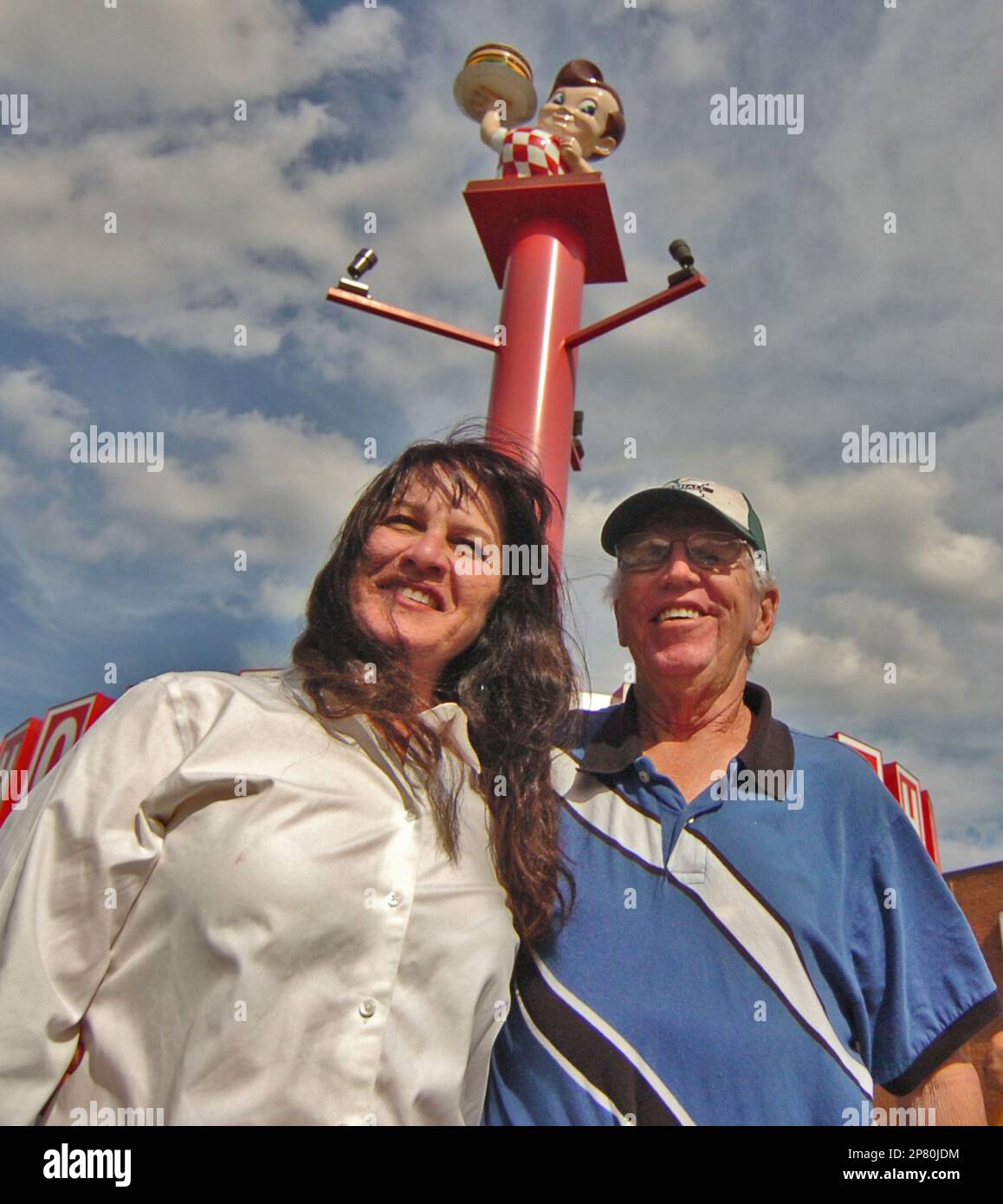 Emily Schoenbaum, daughter of Shoney's founder Alex Schoenbaum, stands ...
