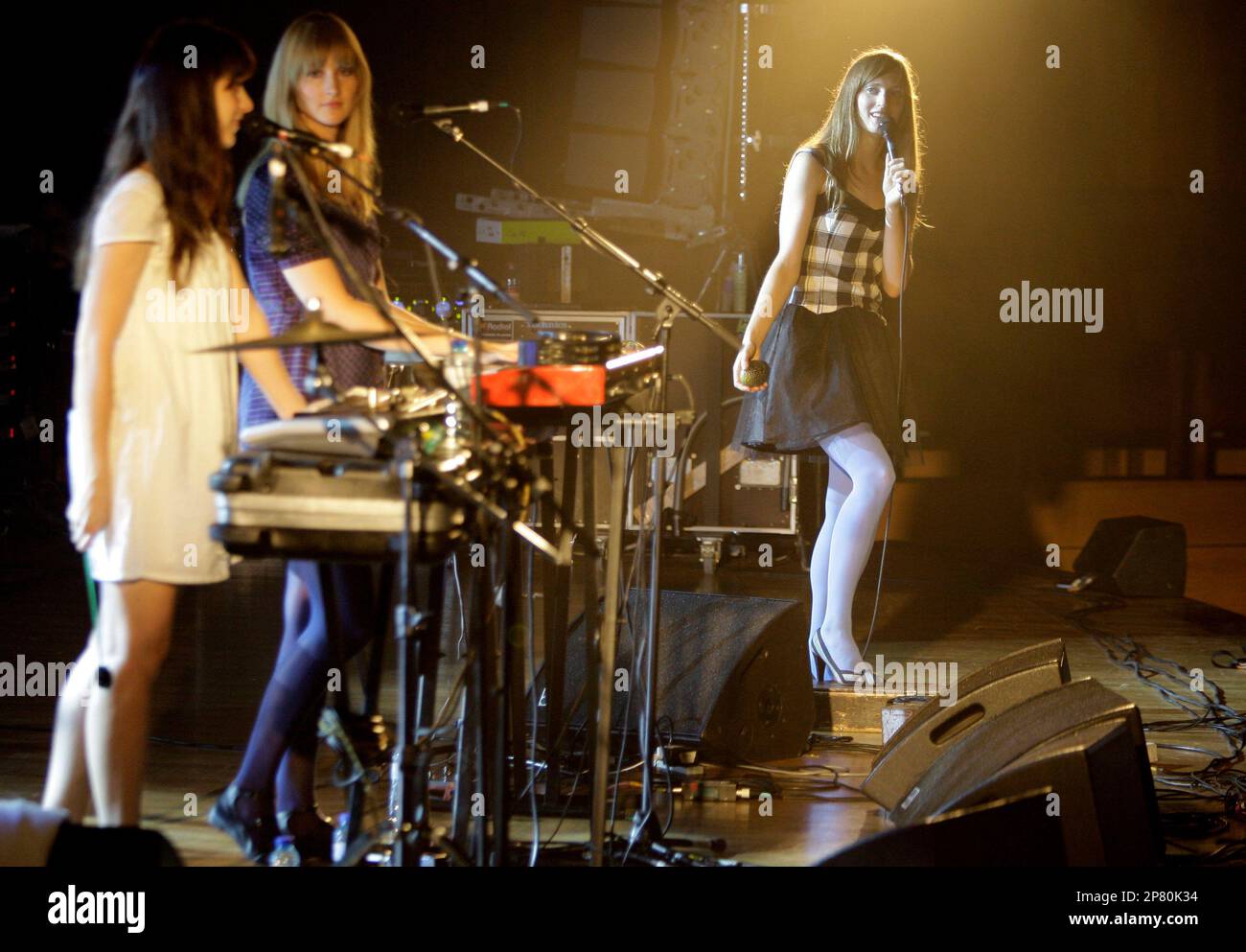 Heather D'Angelo, Erika Foster and Annie Hart, from left to right, of ...