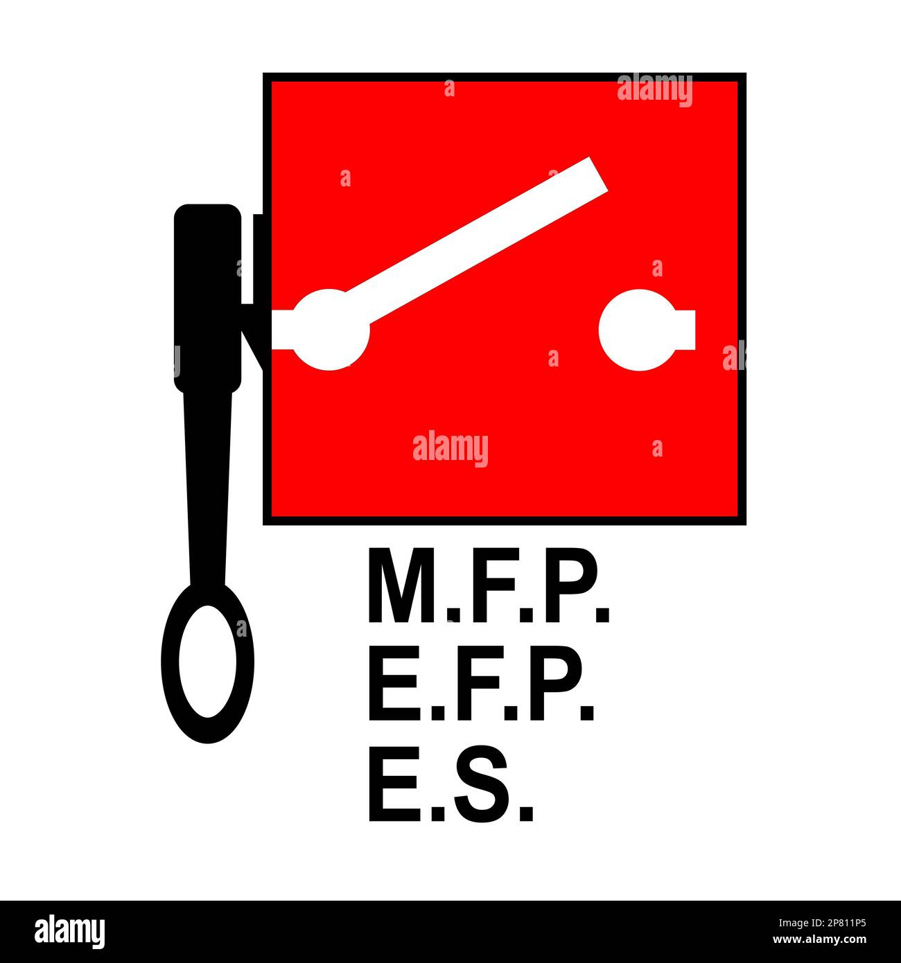 International Maritime Organization (IMO) sign, illustration. Remote ...