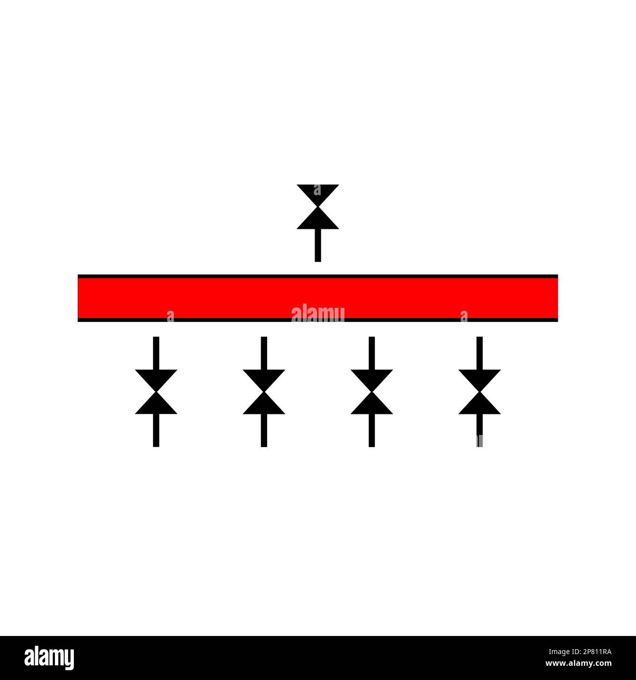 International Maritime Organization (IMO) sign, illustration. Drenching ...