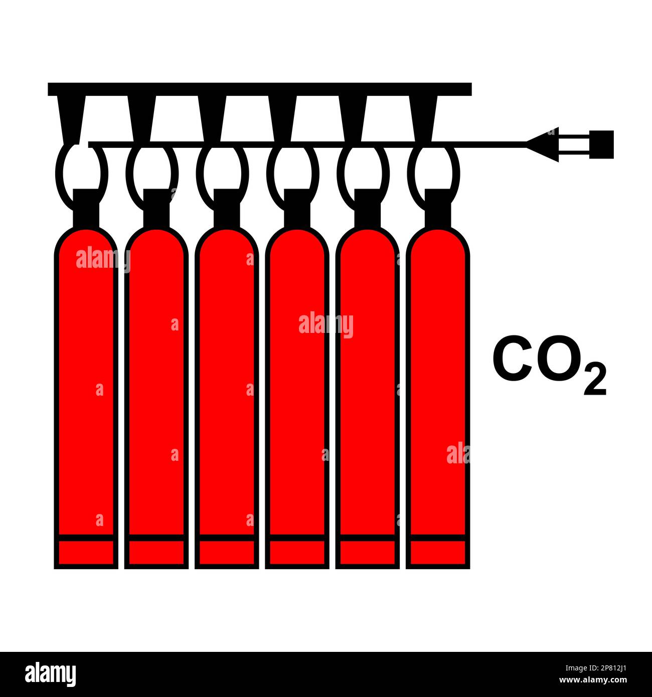 International Maritime Organization (IMO) sign, illustration. CO2 ...