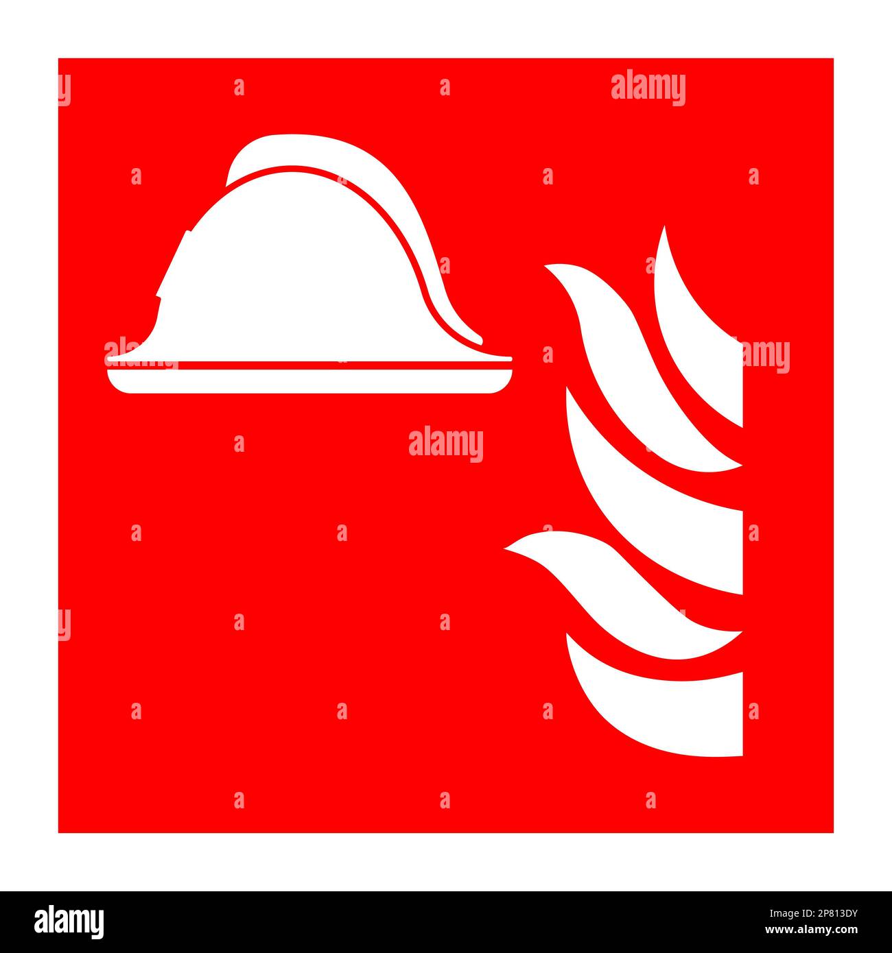 International Maritime Organization (IMO) sign, illustration. Fire ...