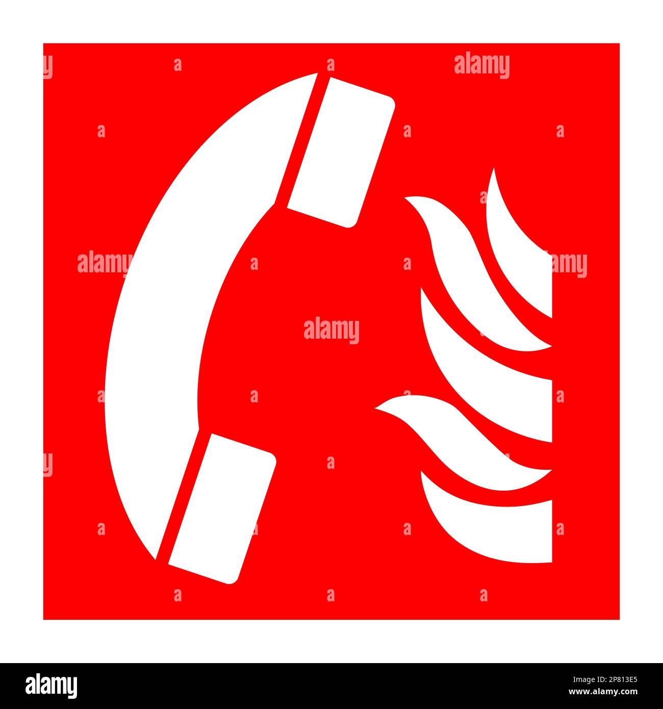 Fire safety poster Cut Out Stock Images & Pictures - Alamy