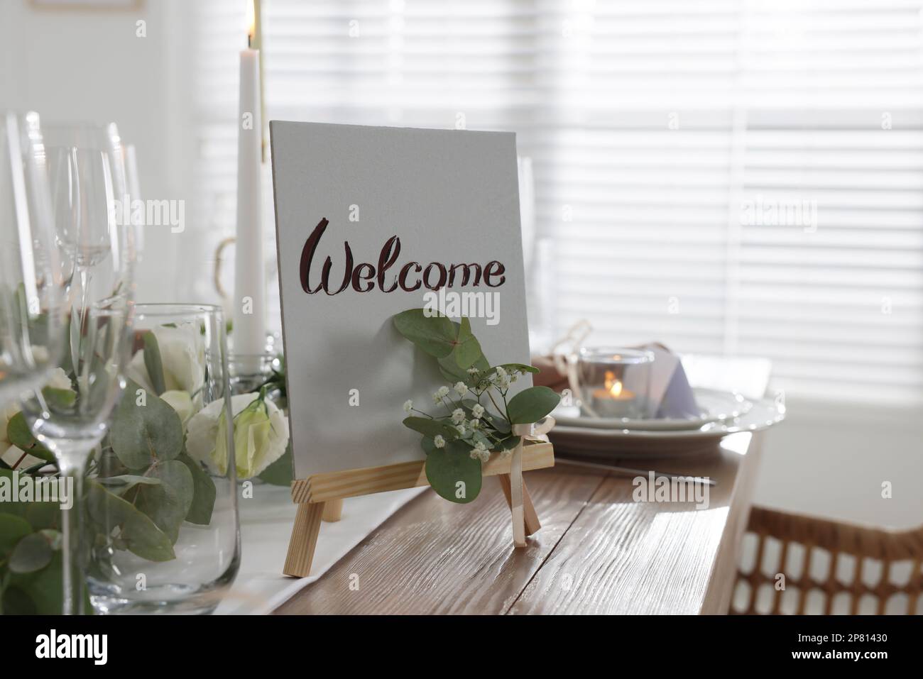 Menu holder stand hi-res stock photography and images - Alamy