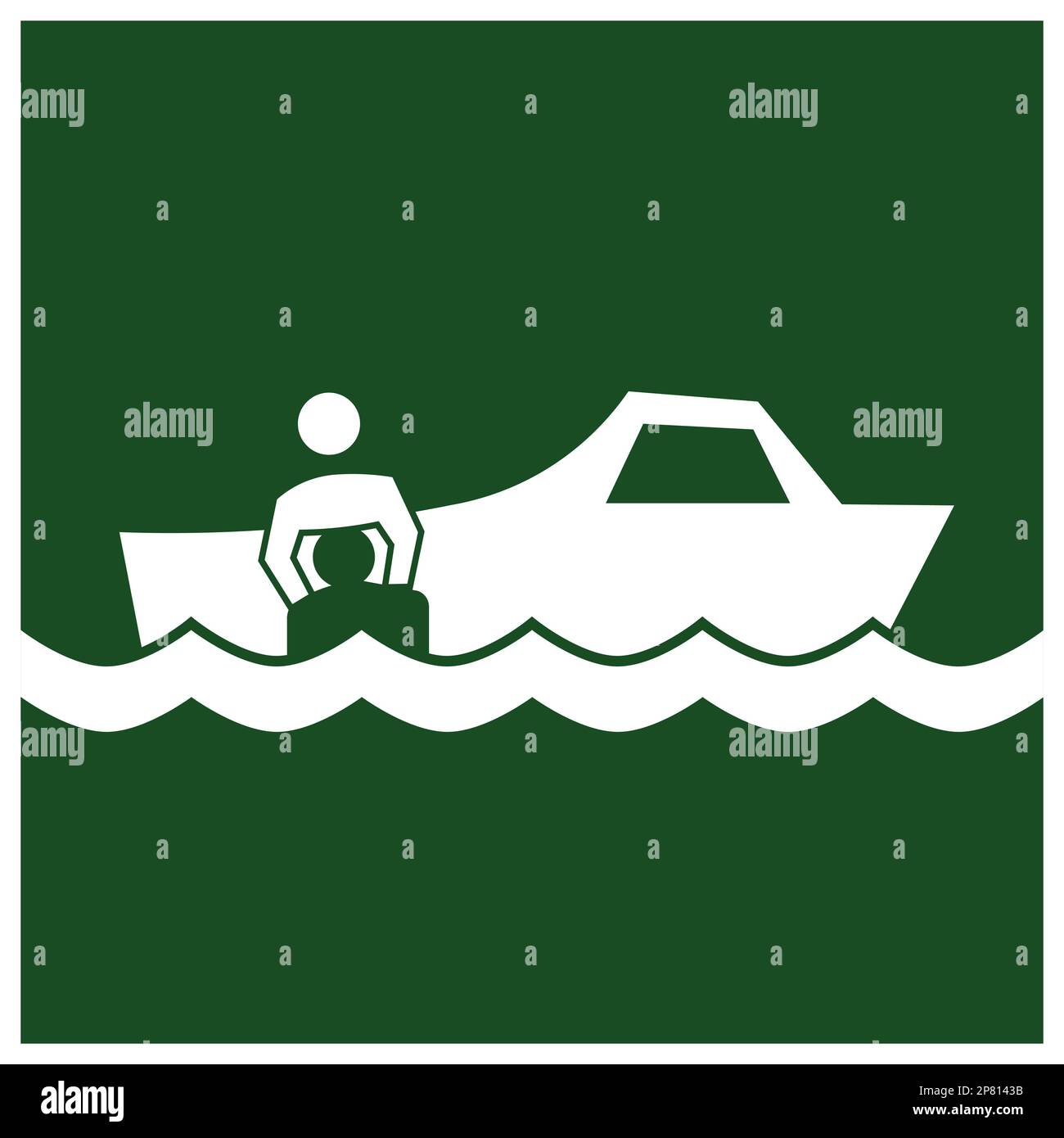 International Maritime Organization (IMO) sign, illustration. Rescue ...