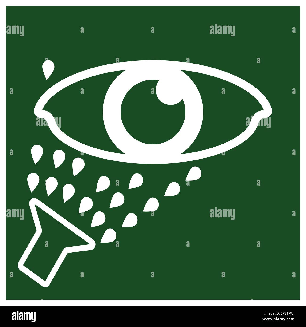 International Maritime Organization (IMO) sign, illustration. Emergency ...