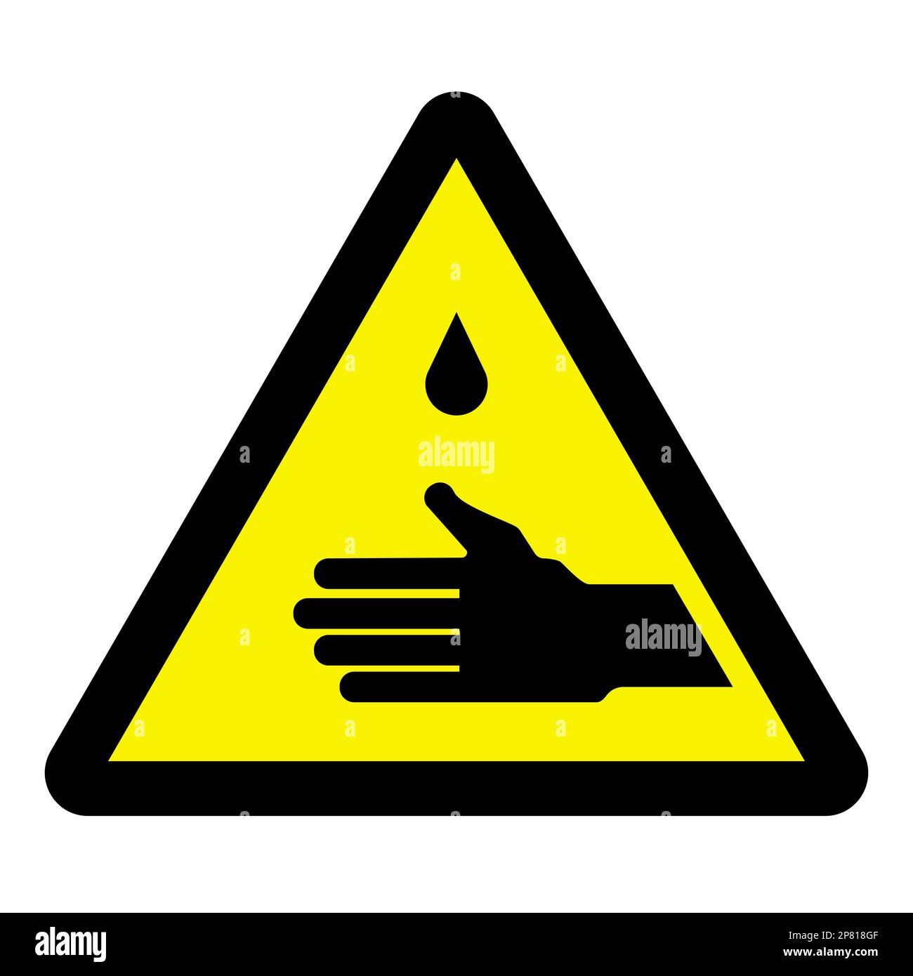 International Maritime Organization (IMO) sign, illustration. Warning ...