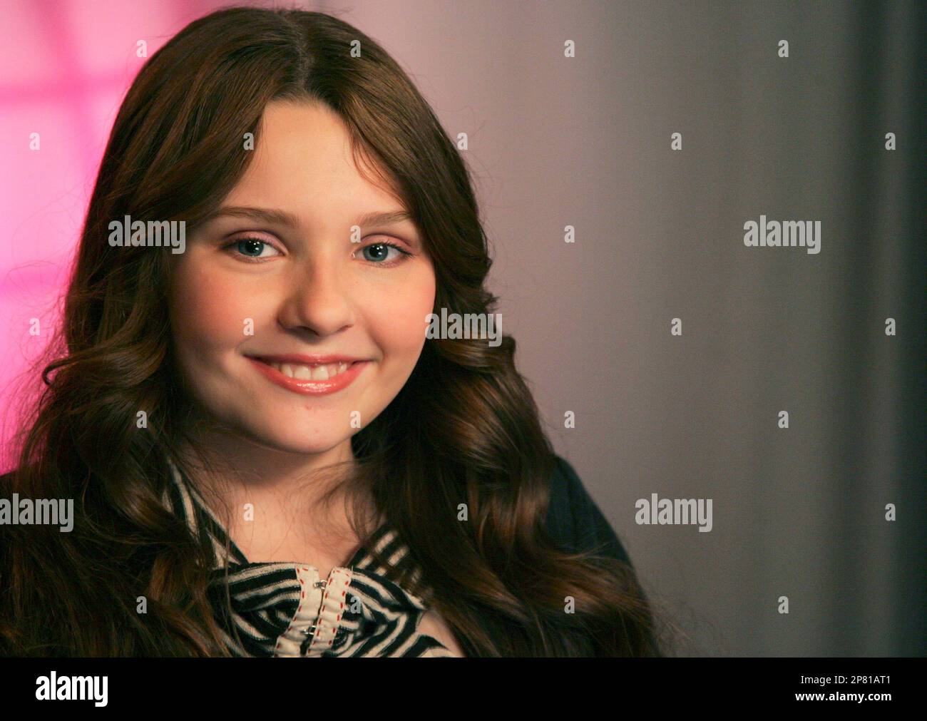 Actress Abigail Breslin poses for a portrait in New York, Tuesday, Sept ...