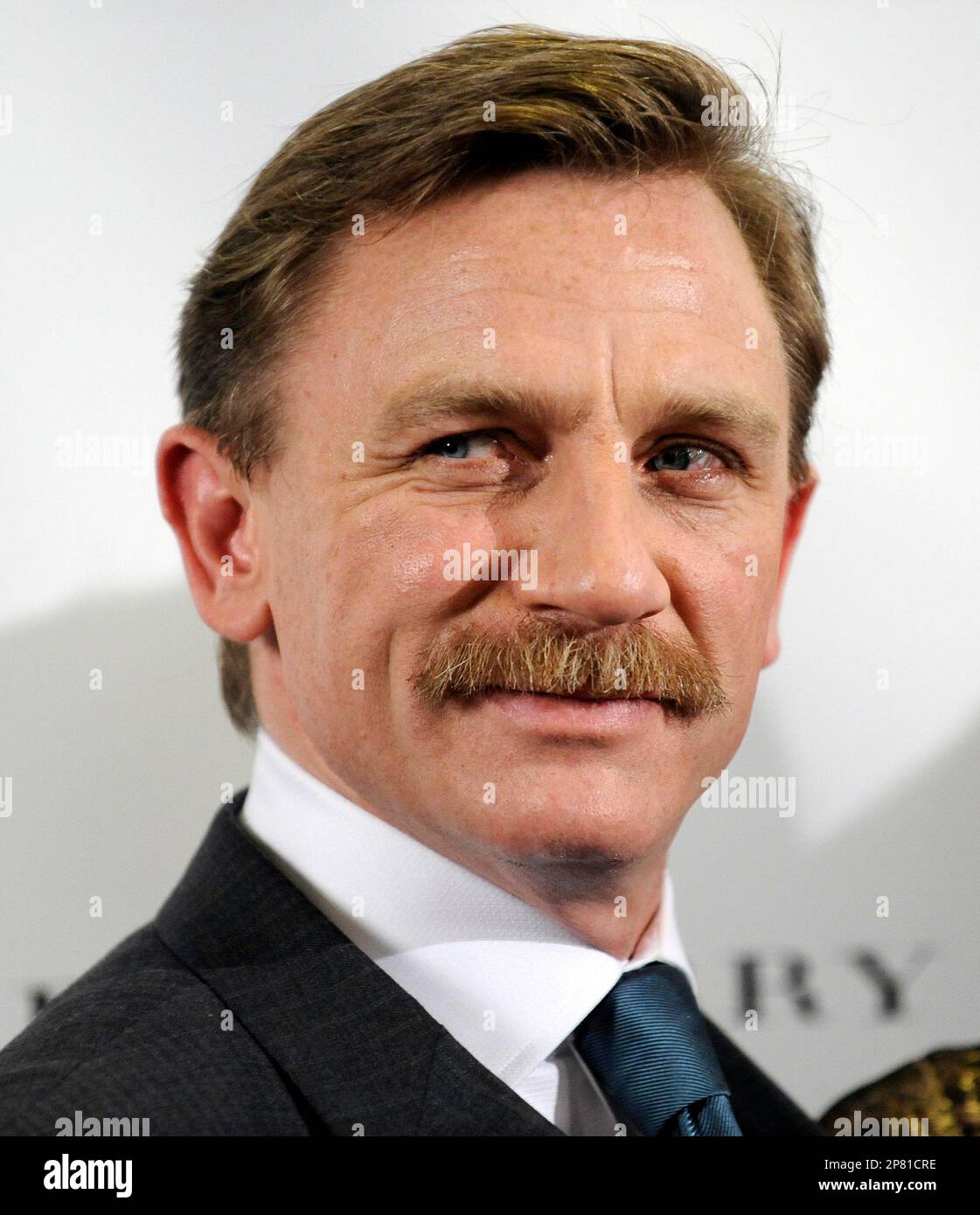 Actor Daniel Craig poses for photos following the Broadway opening ...