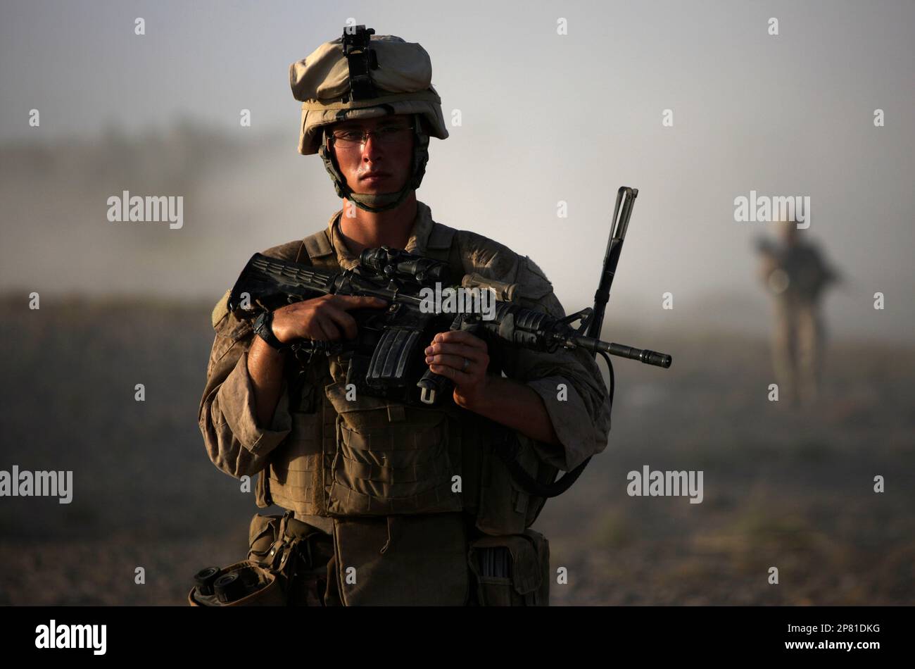 U.S. Marine forward observer Cpl. Brendan Rothwell, of Lake Stevens ...