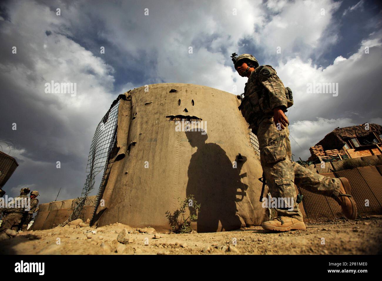 A soldier from the U.S. Army's 3rd Battalion, 509th Infantry Regiment ...