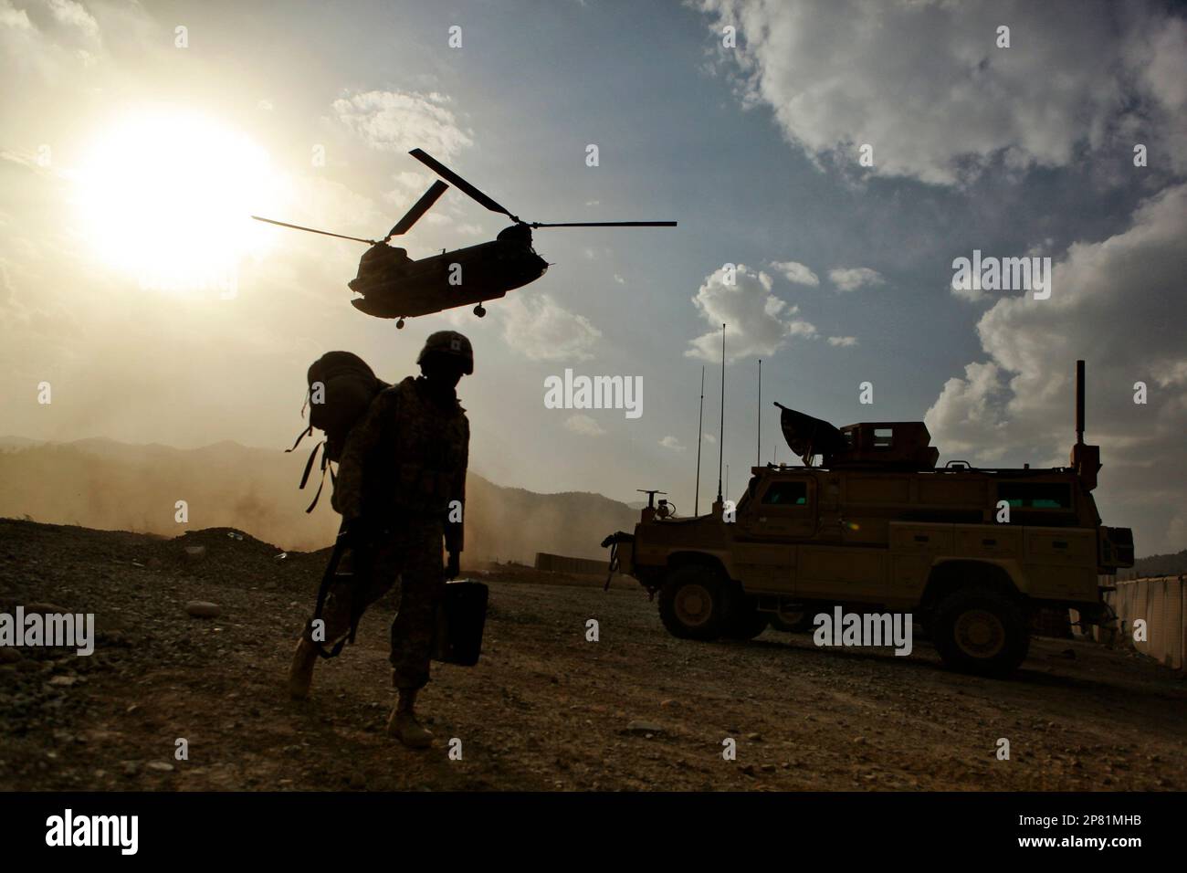 A soldier from the U.S. Army's 3rd Battalion, 509th Infantry Regiment ...