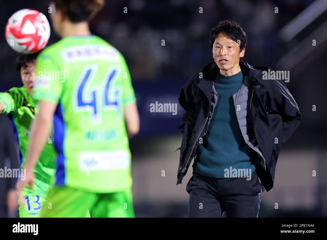 Lemongas Stadium Hiratsuka, Kanagawa, Japan. 8th Mar, 2023. Satoshi Yamaguchi (Bellmare), MARCH ...