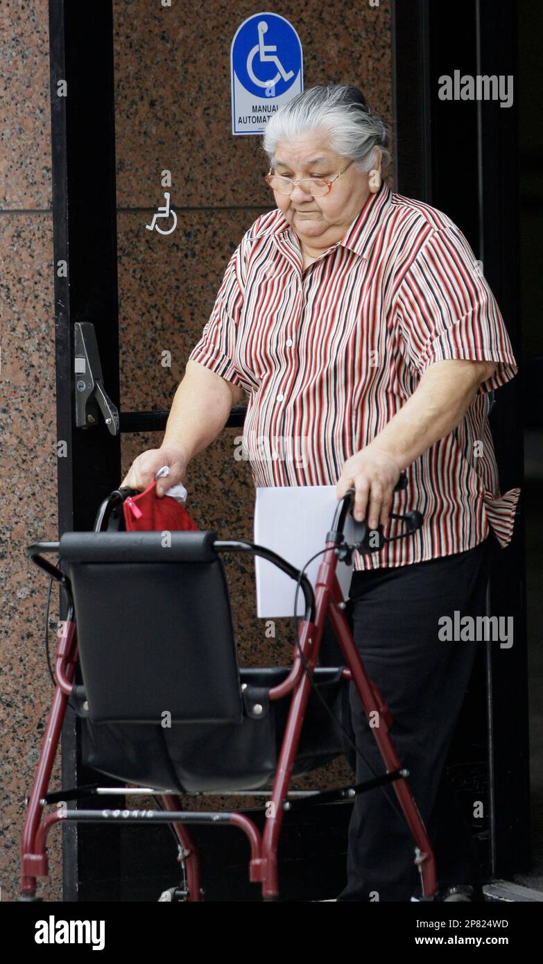 Maria Refugia Camarillo leaves the federal courthouse in Dallas ...