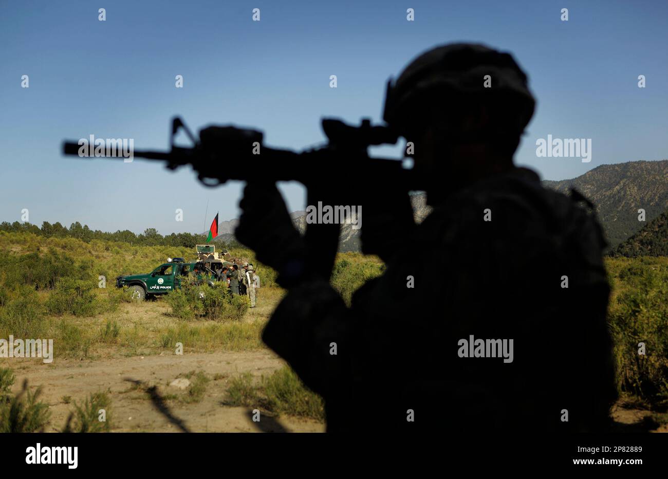 Spc. Matthew King from Lompoc, Calif., of the U.S. Army's 3rd Battalion ...