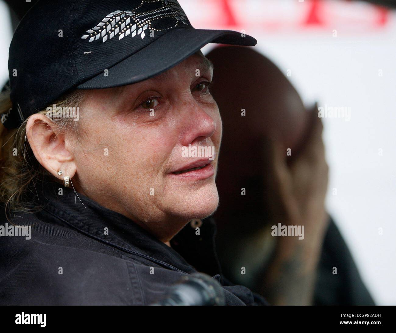 Pat Crawford weeps as she talks about her 2-year-old grandson Preston ...