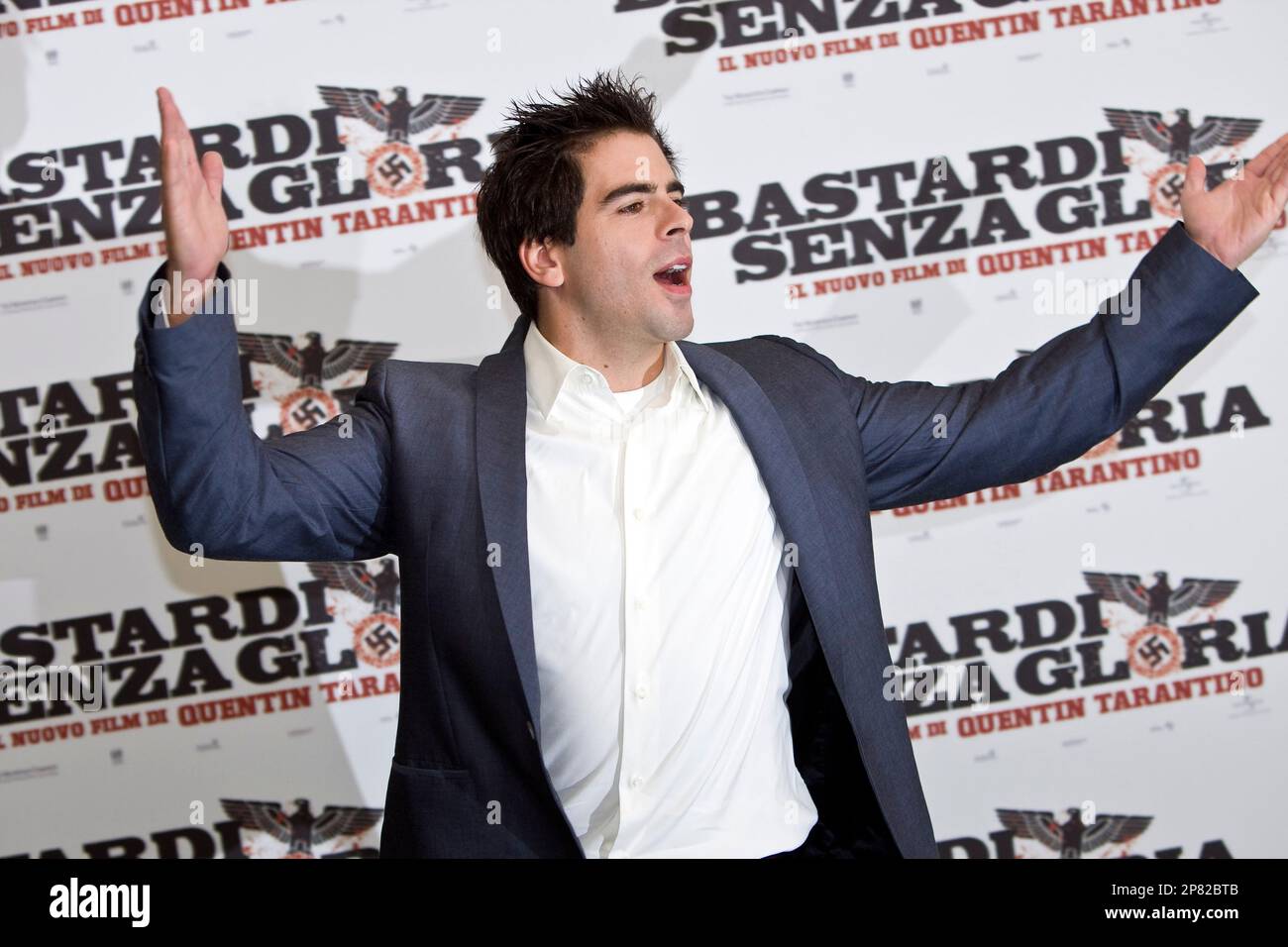 US actor Eli Roth poses during the photo call for the film ...