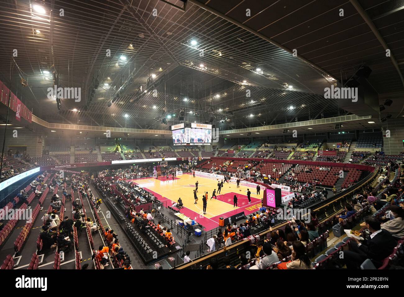 Kawasaki Todoroki Arena, Kanagawa, Japan. 8th Mar, 2023. General view ...