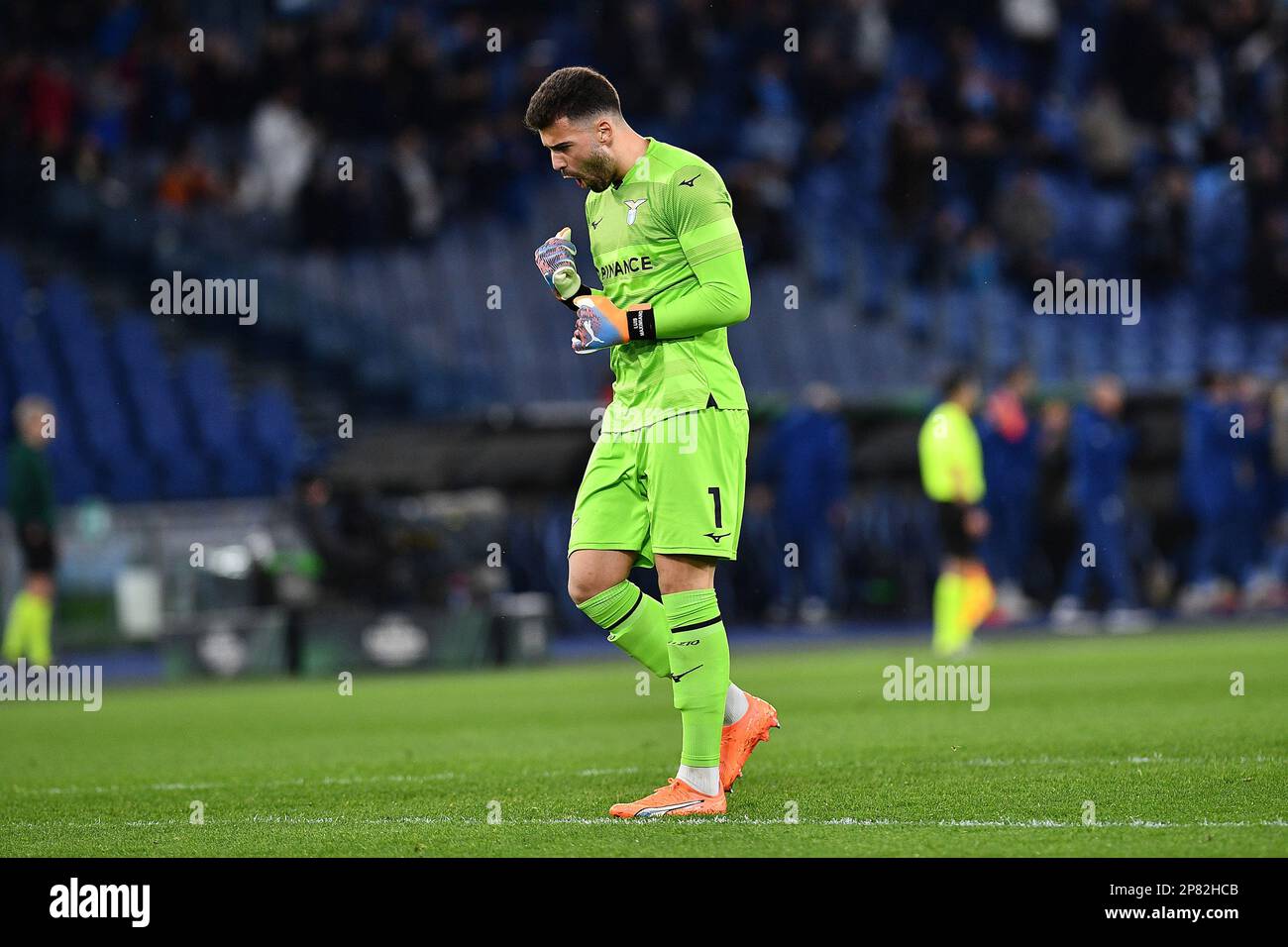 Rome, Rome, Italy. 7th Mar, 2023. Luis Maximiano of SS Lazio during the ...