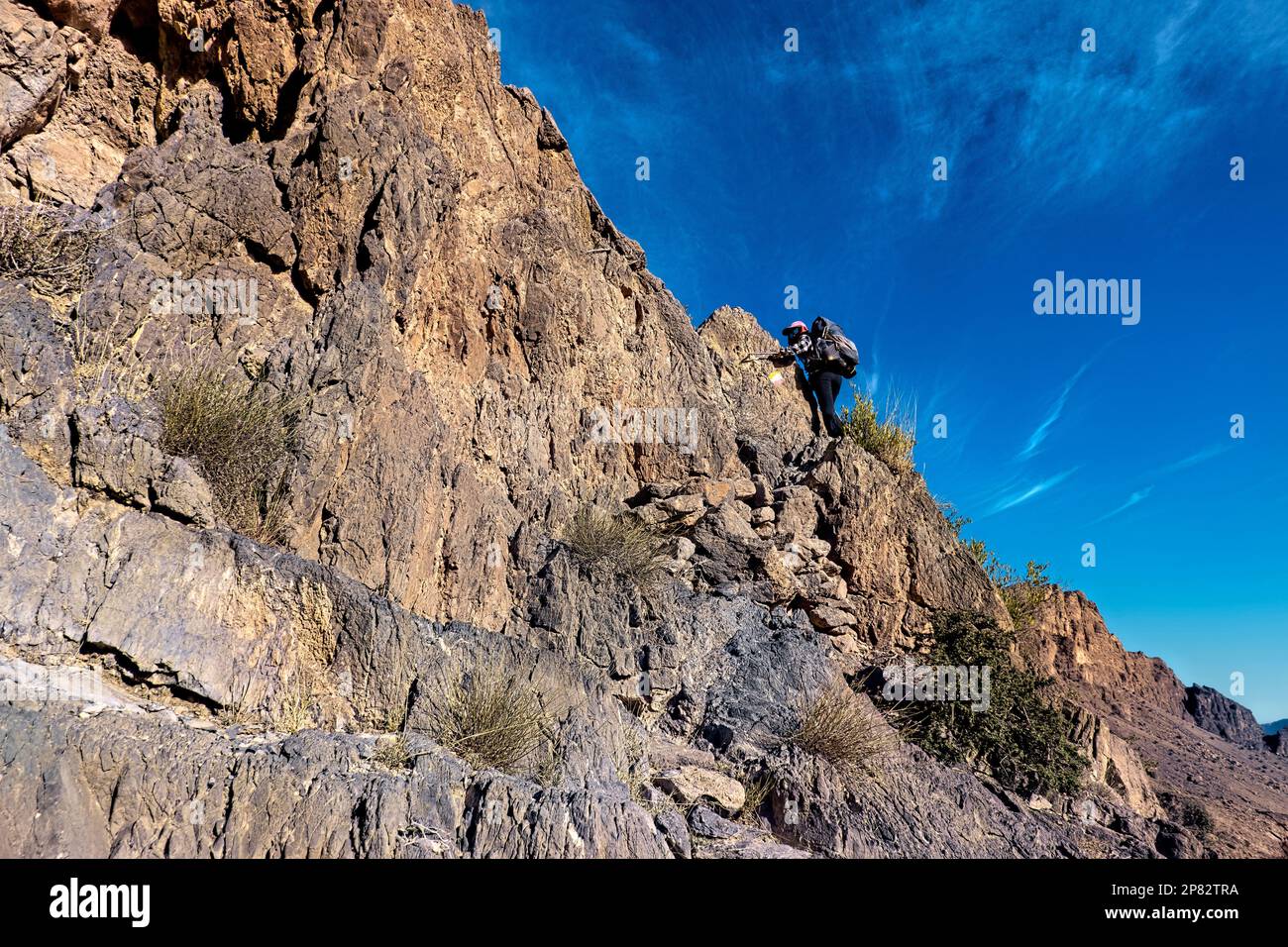 Trekking from Wakan to Ash Sawjrah in the Western Hajar Mountains ...