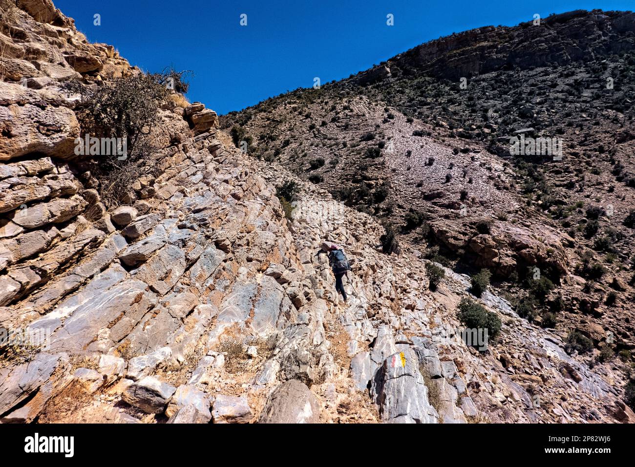 Trekking from Wakan to Ash Sawjrah in the Western Hajar Mountains ...