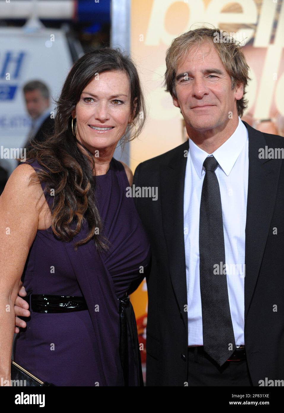 Actor Scott Bakula and wife Chelsea Field attend the premiere of "The ...