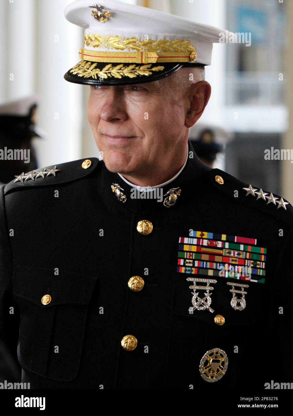 Gen. James T. Conway, 34th Commandant of the United States Marine Corps ...