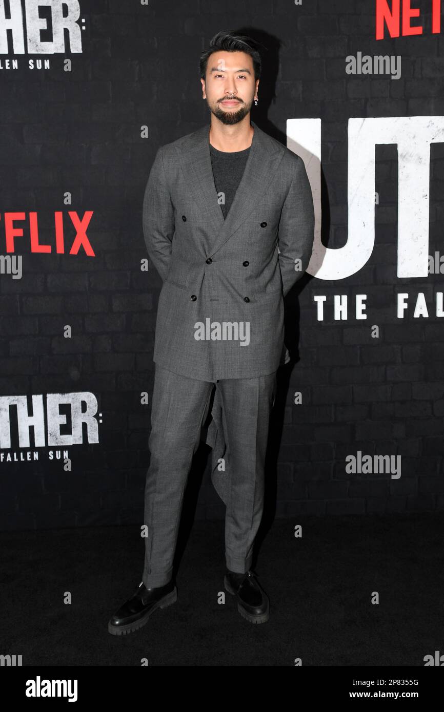 Richard Chang attends the 'Luther: The Fallen Sun' film premiere at the ...