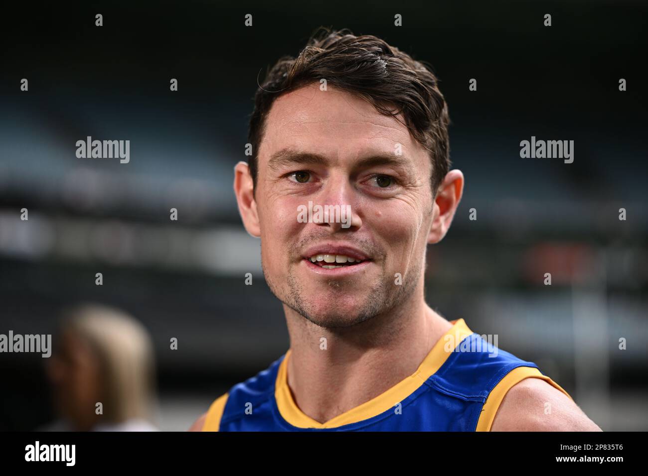 Lachie Neale of Brisbane during the 2023 AFL Captain’s Day at Marvel ...