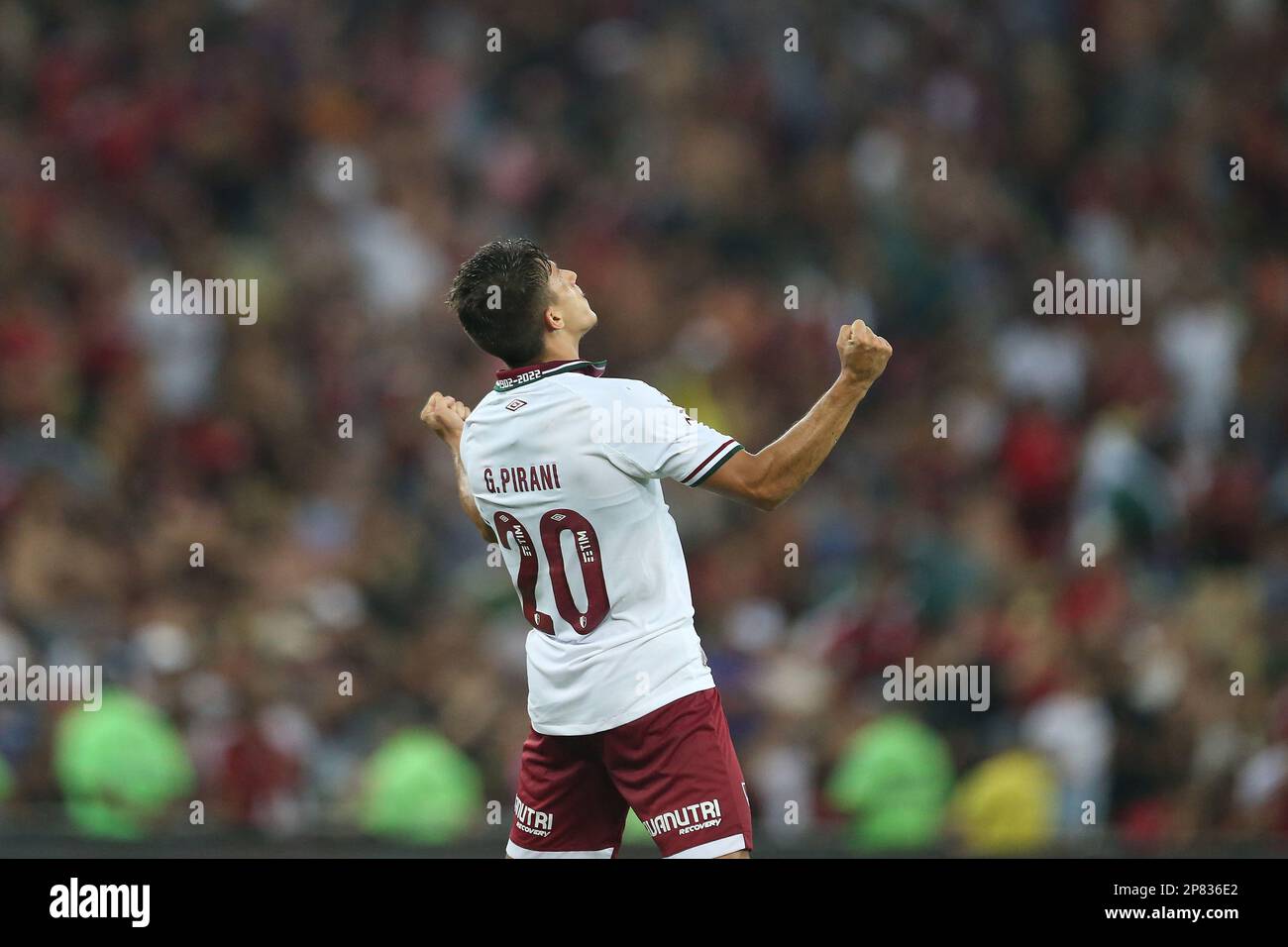 Rio de Janeiro, Brazil, 08th Mar, 2023. Gabriel Pirani of Fluminense ...