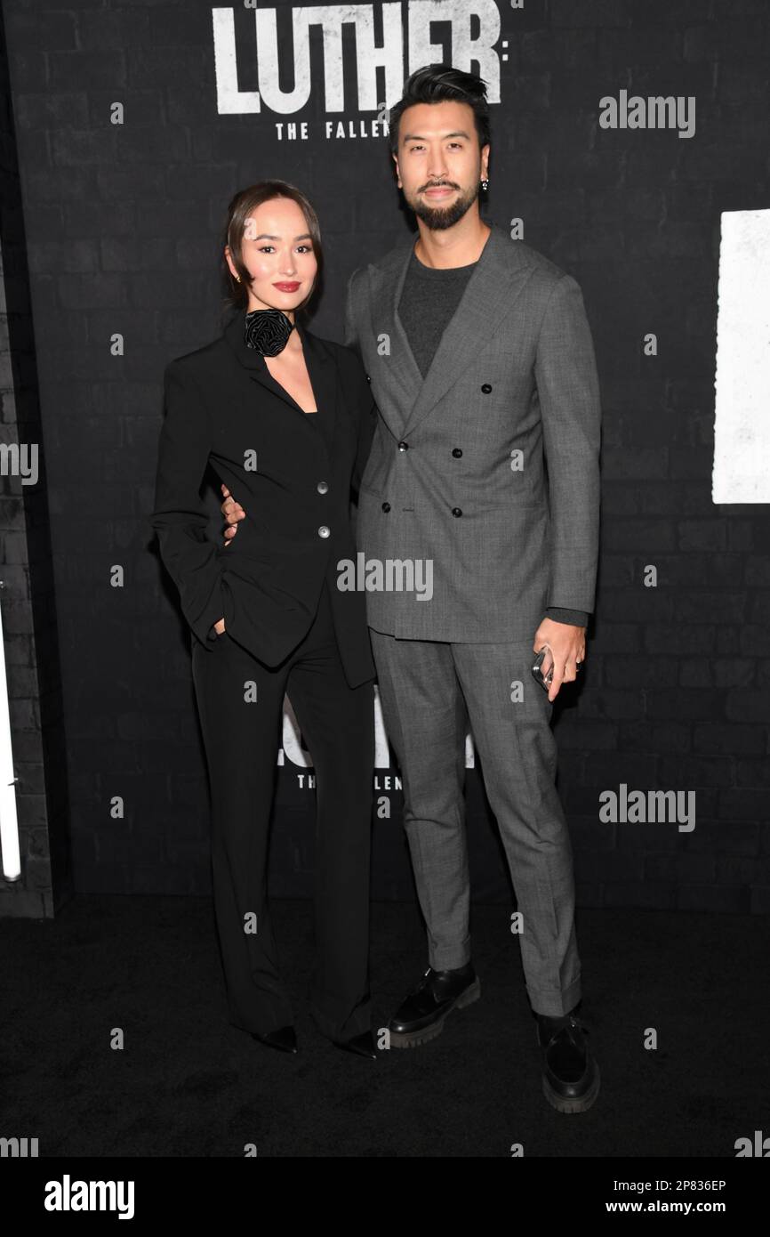 New York, USA. 08th Mar, 2023. Vika Abbyaeva and Richard Chang attend ...