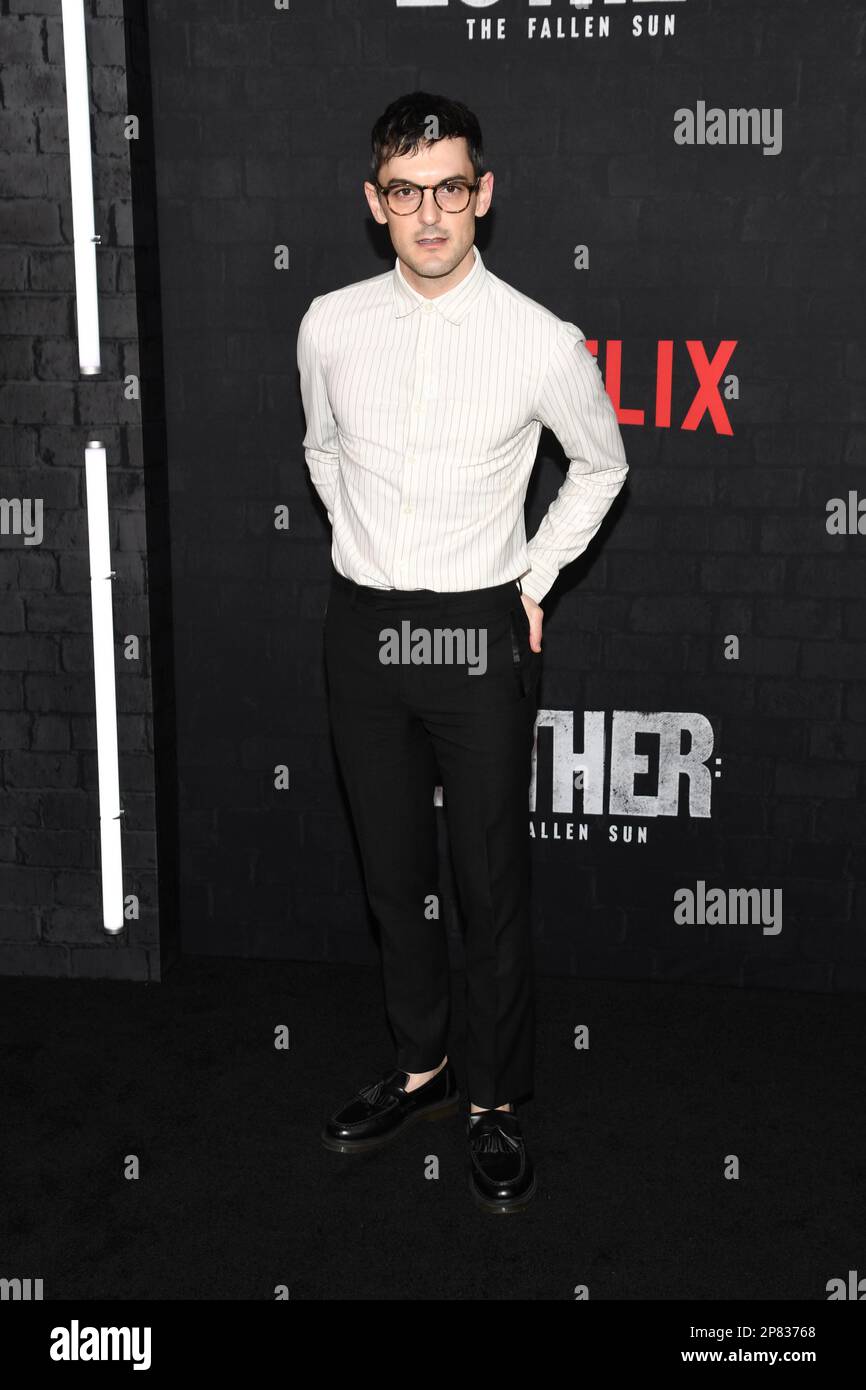 Wesley Taylor attends the 'Luther: The Fallen Sun' film premiere at the ...