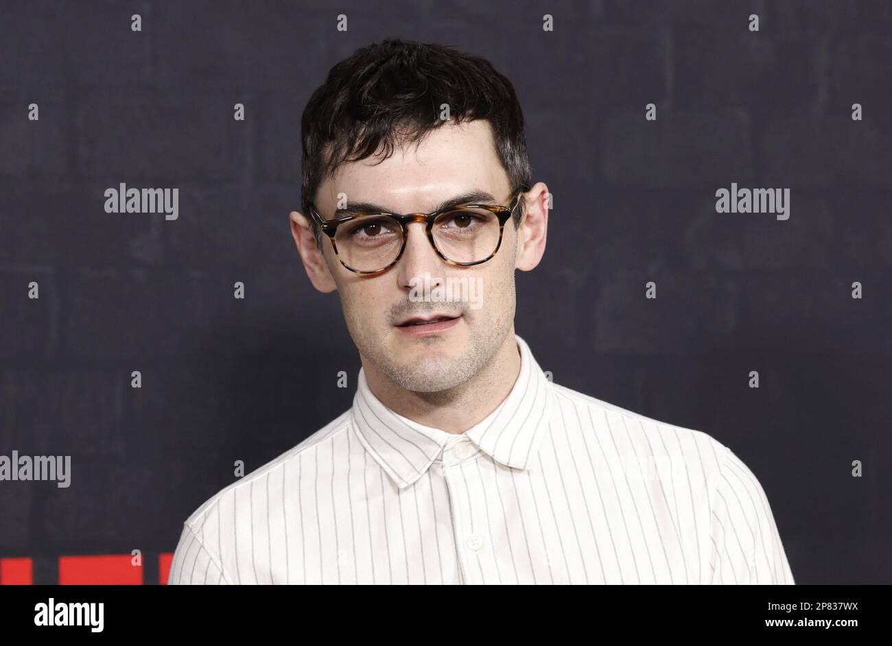 New York, United States. 08th Mar, 2023. Wesley Taylor arrives on the ...