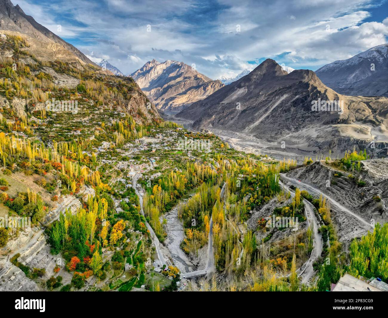 The KKH runs from this region of Hunza and exit to neighbouring country ...
