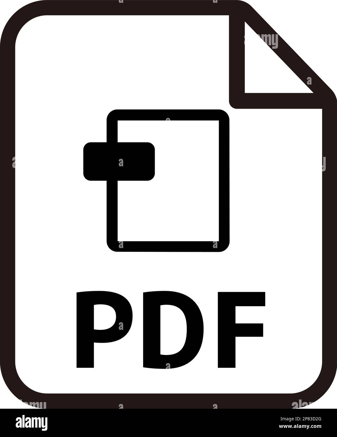 Pdf file logo hi-res stock photography and images - Alamy