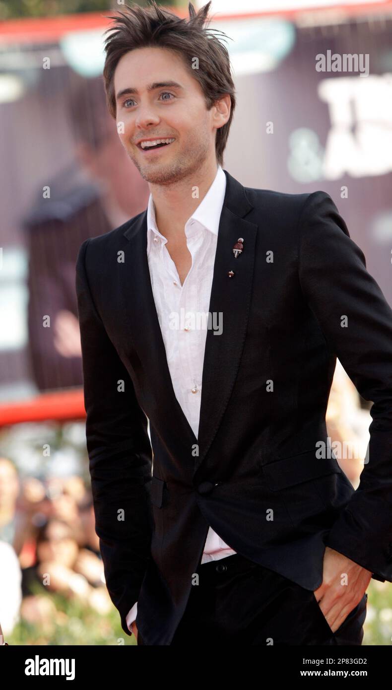 U.S. actor Jared Leto arrives at the premiere of the film ' Mr. Nobody ...