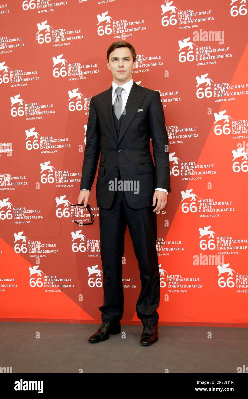 British actor NIcholas Hoult poses during a photo call for the film ...