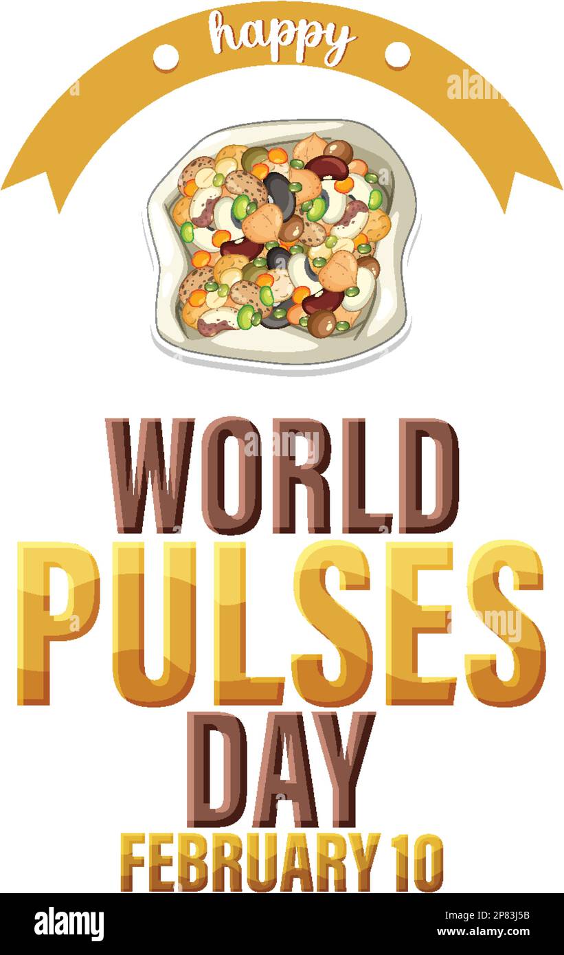 World Pulses Day Banner Design illustration Stock Vector Image & Art ...