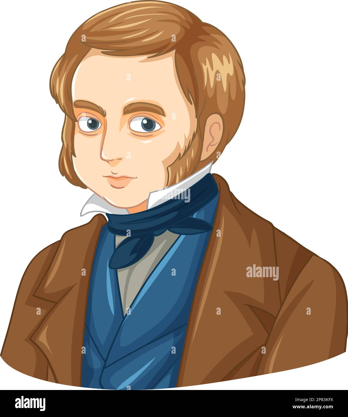 Charles darwin drawing Stock Vector Images - Alamy