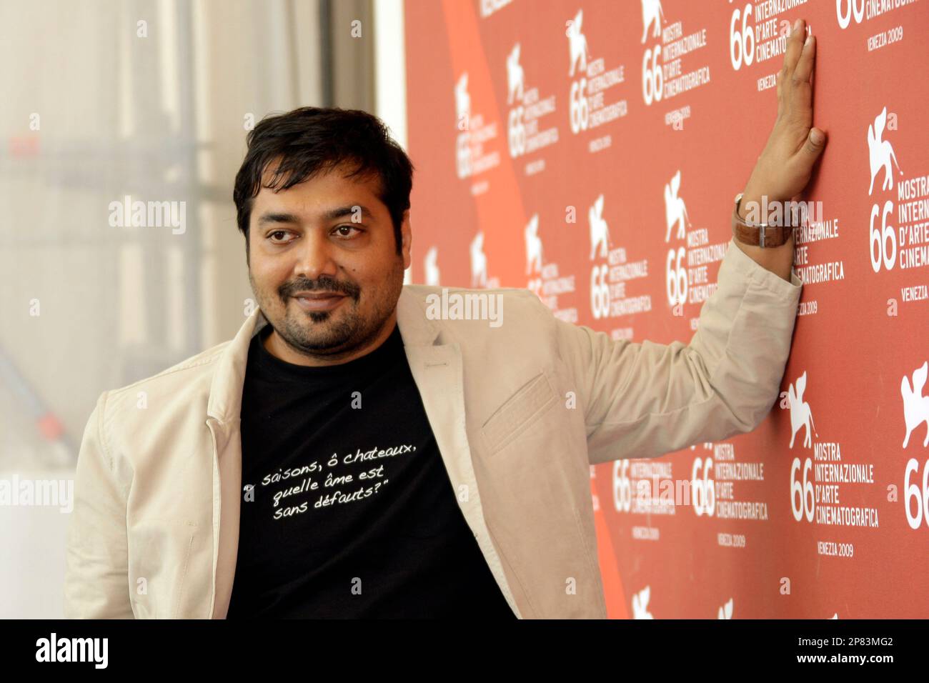 Indian director Anurag Kashyap poses during the photo call for the film ...